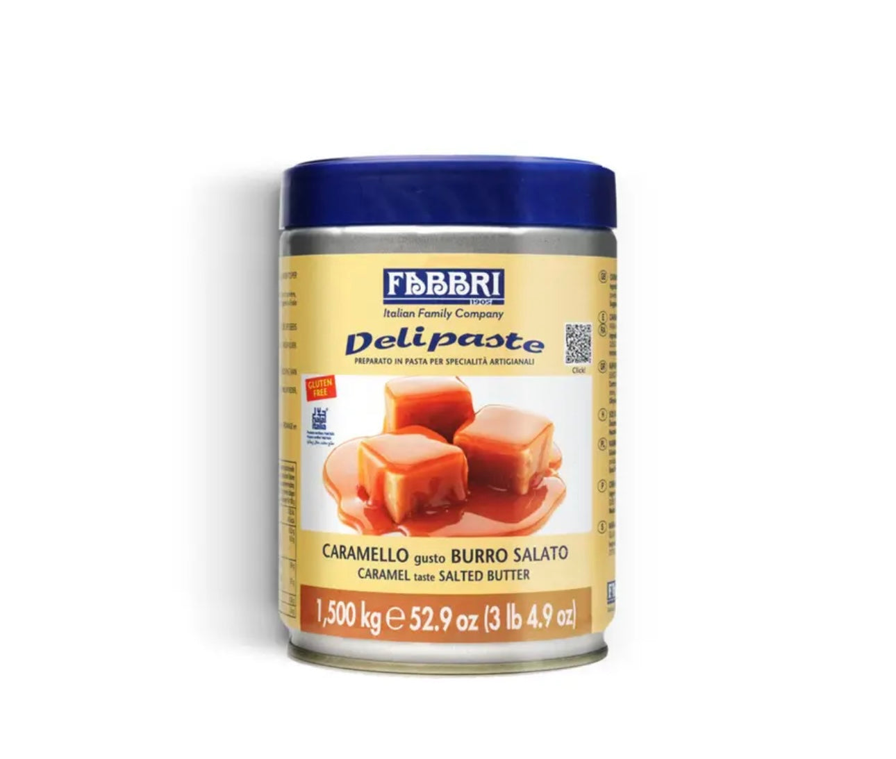 Fabbri 1905 Delipaste Caramel Taste Salted Butter Gluten Free Paste ...